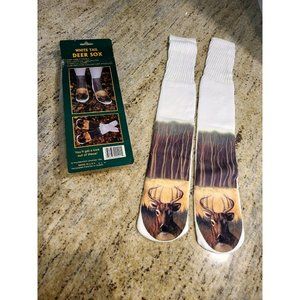 Salamander Graphics | Underwear & Socks | Vintage White Tail Deer Socks ...